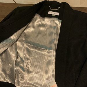 Calvin Klein | Jackets & Coats | Calvin Klein Contrast Lining Long ...